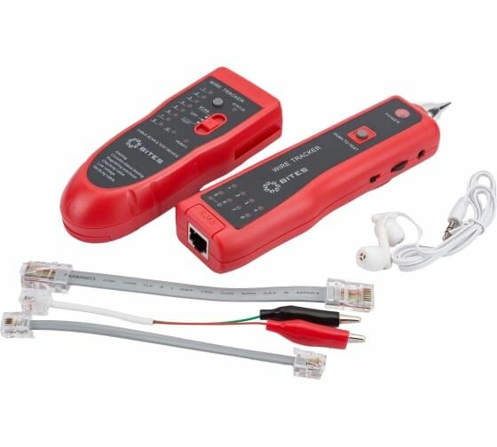 Тестер-трассоискатель для тестирования кабеля 5bites UTP/FTP/STP RJ45, TEL RJ11/12 LY-CT025