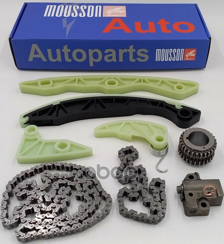 Комплект цепи ГРМ Mitsubishi 4B11 2.0L (180L, 76L) MOUSSON арт. STK4B11