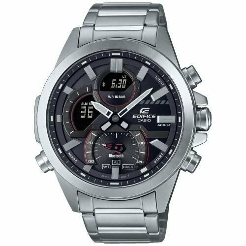 Наручные часы CASIO Edifice, серебряный/черный — фото 1