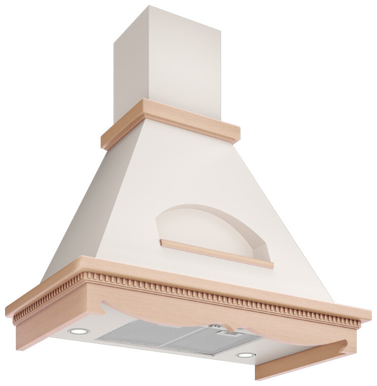 Вытяжка Elikor Бельведер 90П-650-П3Д бежевый/дуб неокр 942299
