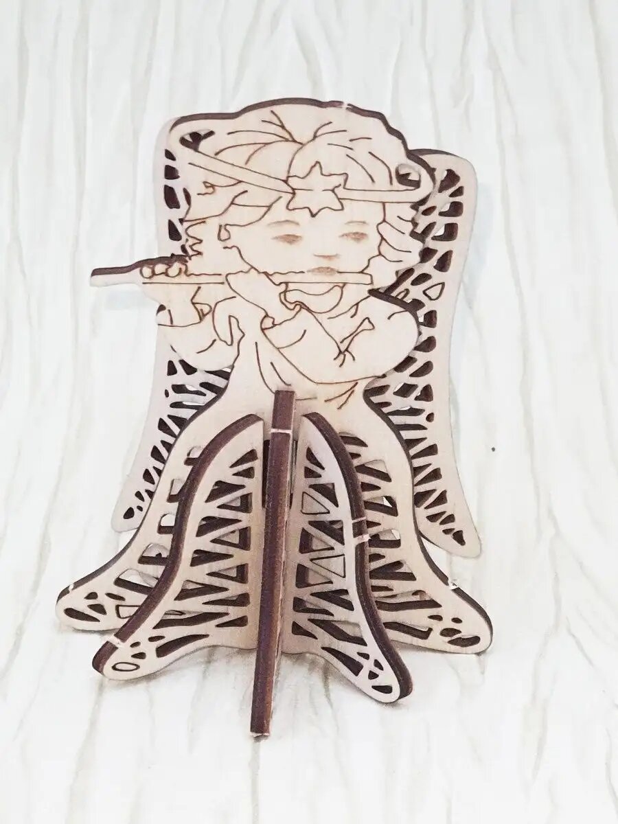 Деревянные заготовки Декупаж Ангел 1 шт