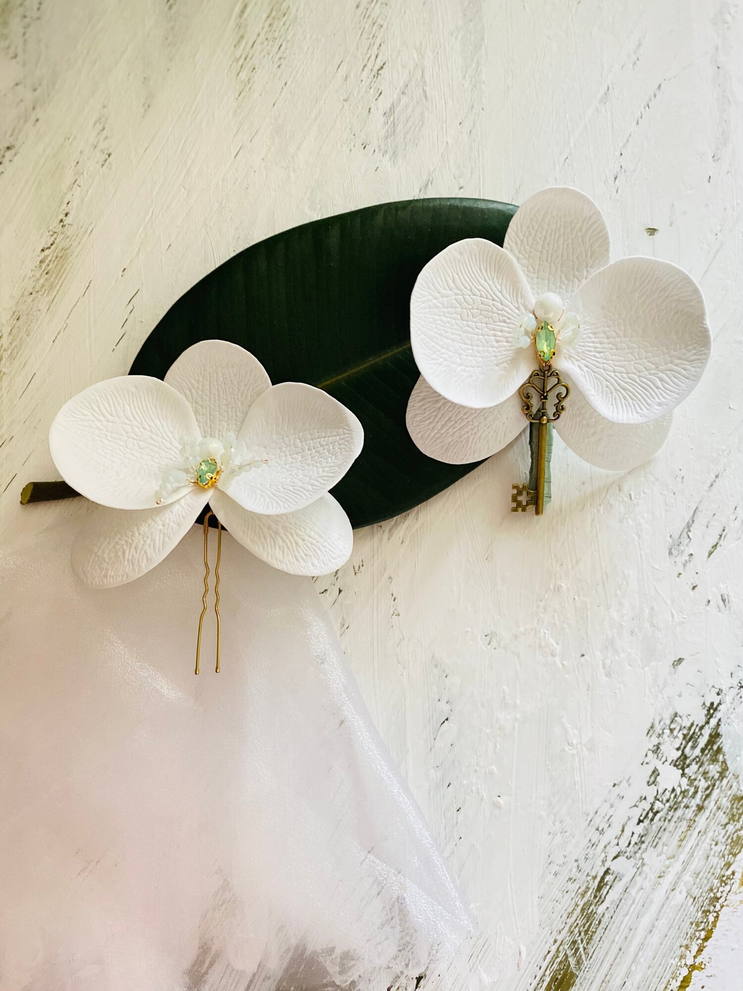 Украшение для причёски Casablancawedding