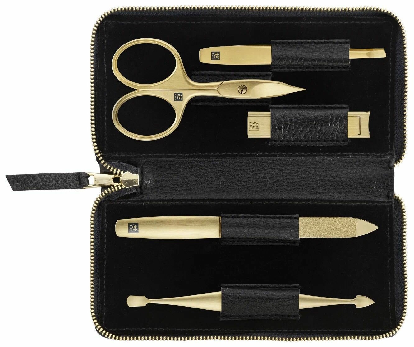 Маникюрный набор Zwilling TWINOX Gold 5 предметов (97748-004), черный