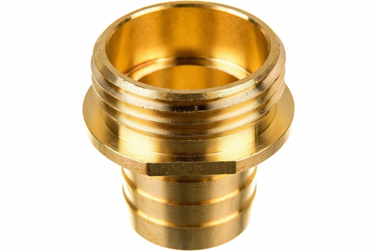 DENZEL 97271 Штуцер для шланга 1' с наружной резьбой 1' - соединительный фитинг