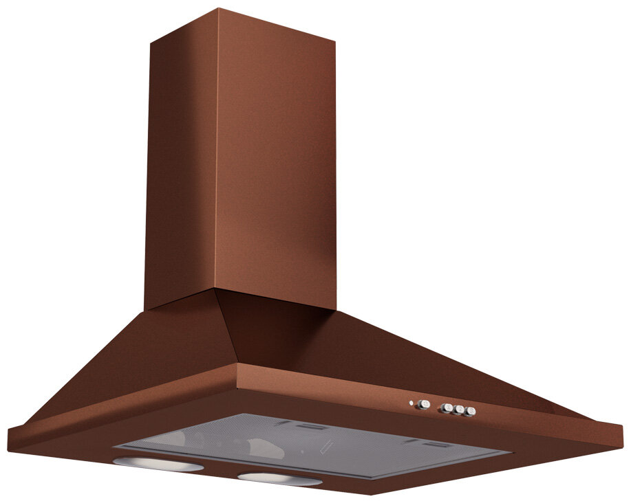 Вытяжка Elikor Оптима 50П-400-К3Л КВ II М-400-50-255 медный антик