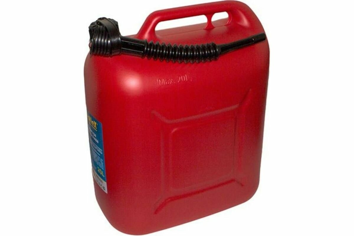Канистра пластмассовая для топлива с носиком 20 л DolleX KPN-020