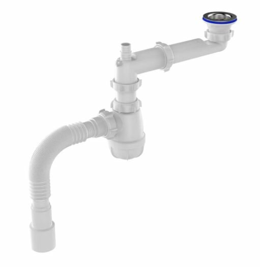 Сифон для раковины Equation поворотный с выпуском 50 мм