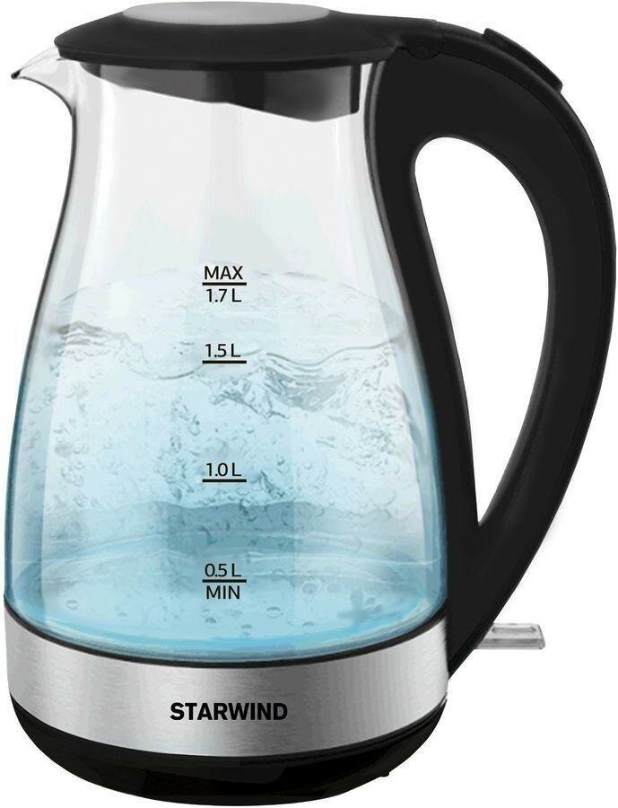 Чайник электрический Starwind SKP3039, черный