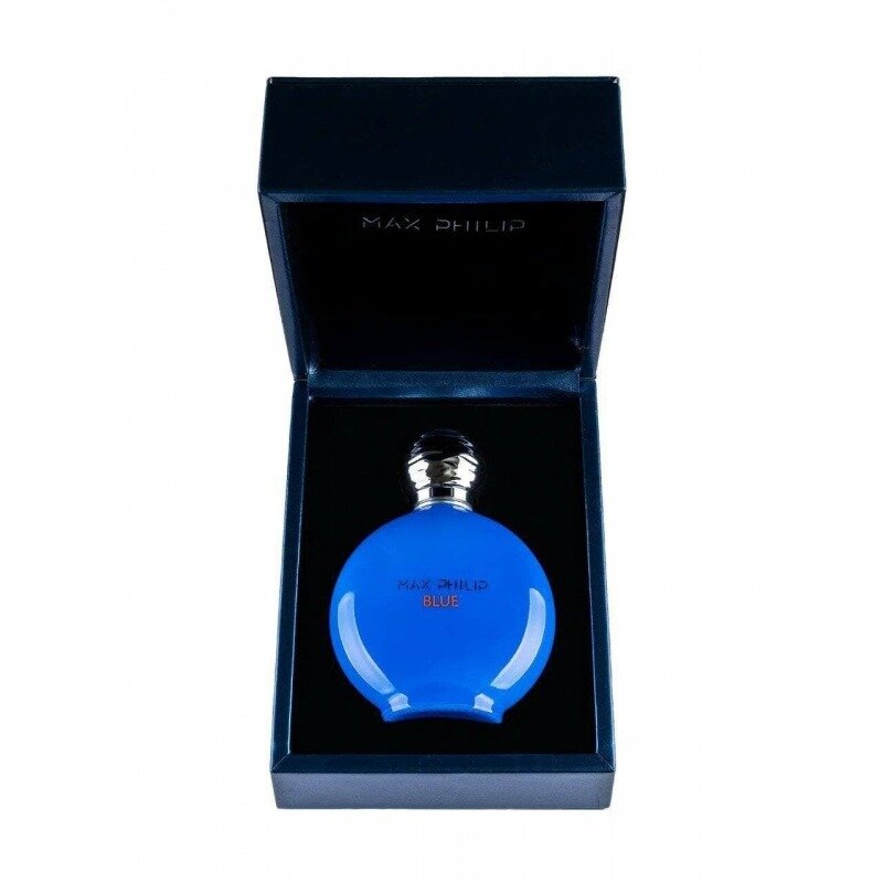 Max Philip, Blue, 100 мл, Парфюмерная вода женская в шкатулке