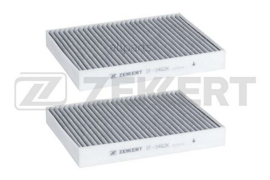 ZEKKERT IF-3462K Фильтр салон. угольн. (к-т 2 шт.) BMW 5 (G30 G31 F90) 16- 6 (G32) 17- 7 (G11 G12) 15- X5 (G05