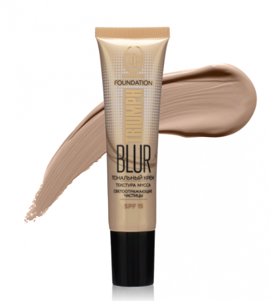 Triumph Ctw-23 - Foundation Triumph Blur Тональный крем со светоотражающими частицами и фильтром Spf15 30 мл. №31 ivory (слоновая кость)