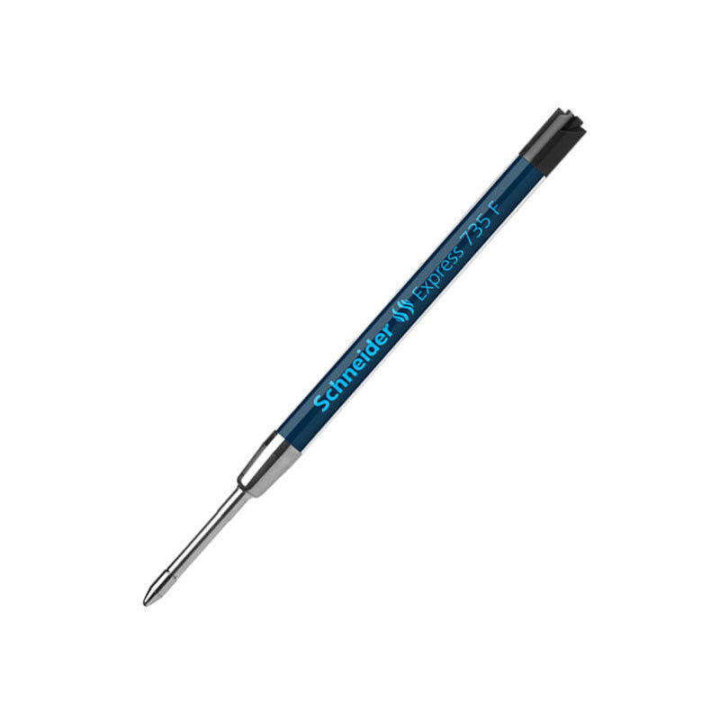 Заправка для шариковых ручек Schneider refill 735, 735F, черная, более 10000 м