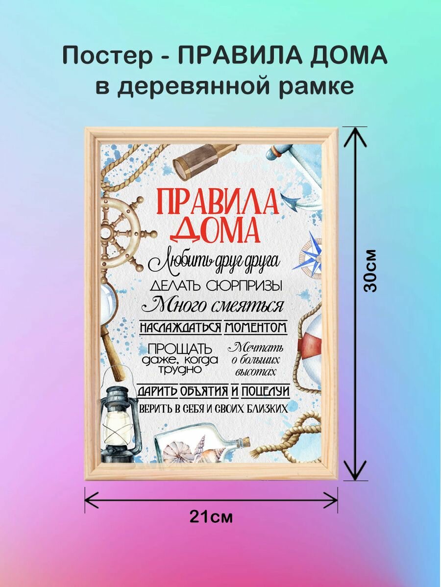 Постер-Правила дома
