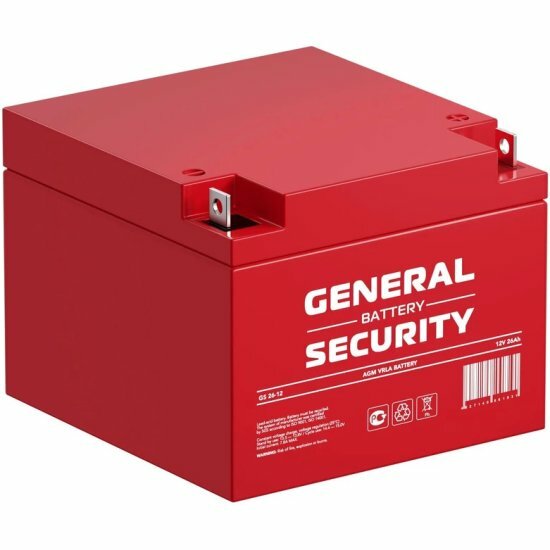 Аккумулятор General Security GS26-12