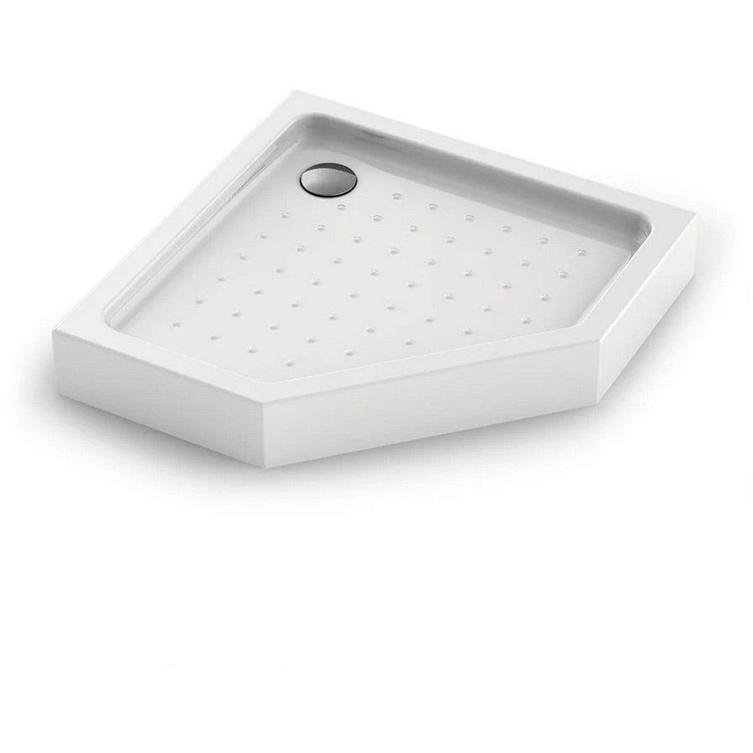 Душевой поддон Veconi TZ53-100-C5 акриловый (белый, трапеция)