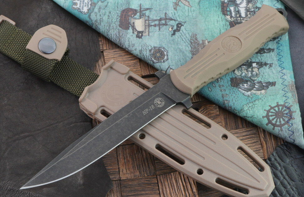 Нож разведчика Кизляр НР-18, песчаный