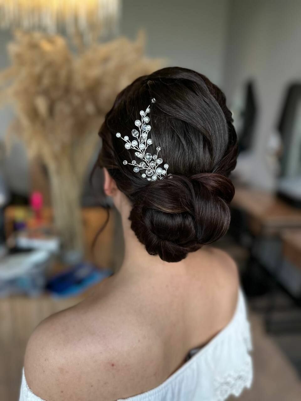 Диадема свадебная украшение для невесты
