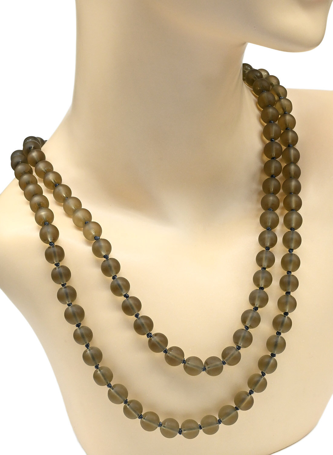 Бусы, топаз