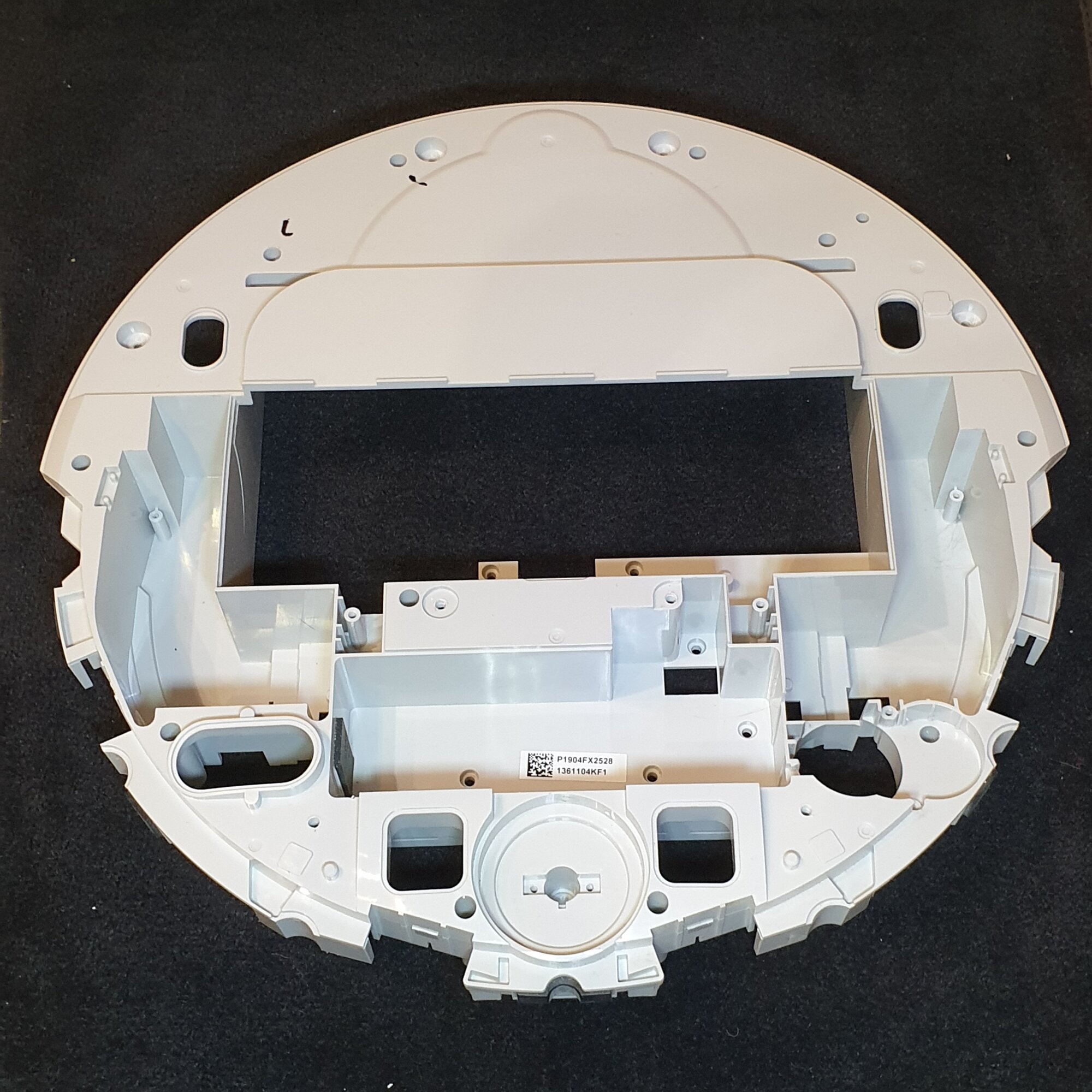 Корпус средний для пылесоса Xiaomi Mi Robot Vacuum Mop SKV4093GL / Mijia Sweeping Robot 1C STYTJ01ZHM / SKV4073CN