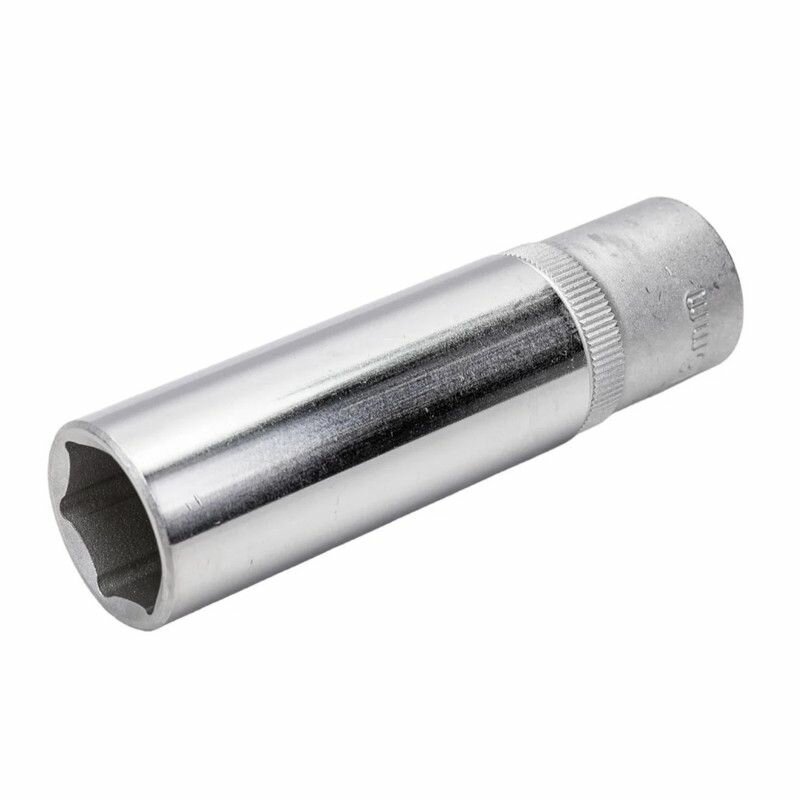 Головка торцевая глубокая 1/2" шестигранная, 16 мм, L77 мм, Force 5457716