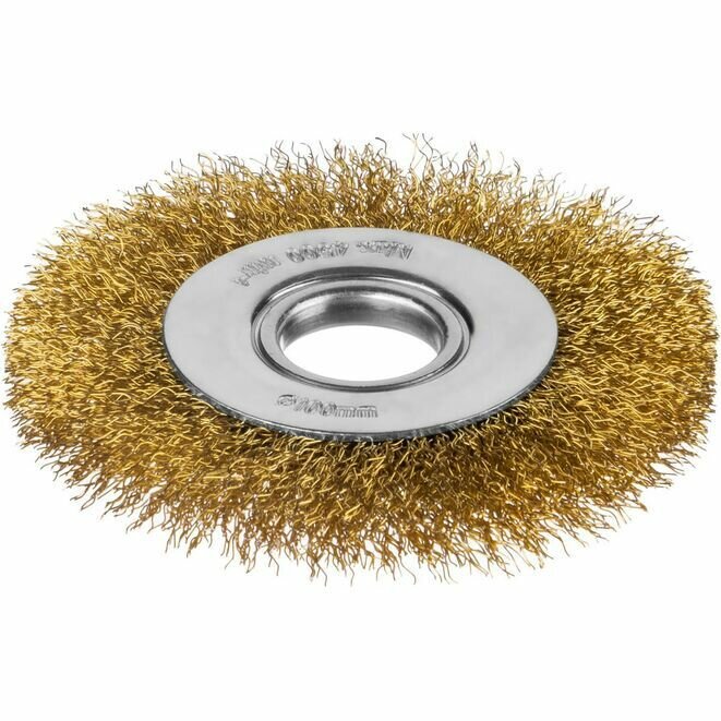 Щетка-крацовка дисковая для УШМ, MIRAX 100 мм