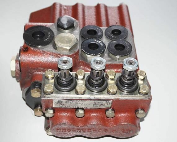 Р80-3/4-222-3 ГГ Гидрораспределитель Р80 3-х выводной МТЗ с гидрозатвором оригинальная запчасть салео-гомель