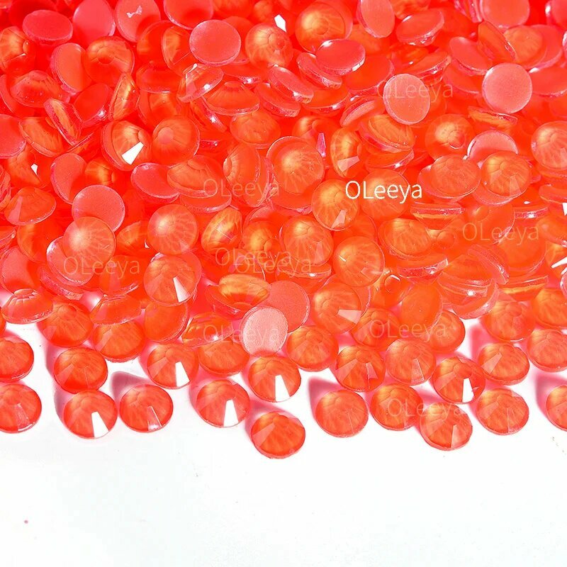Неоновые стразы OLeeya для декорирования SS3-SS30 SS6---1440pcs, New Hyacinth Neon