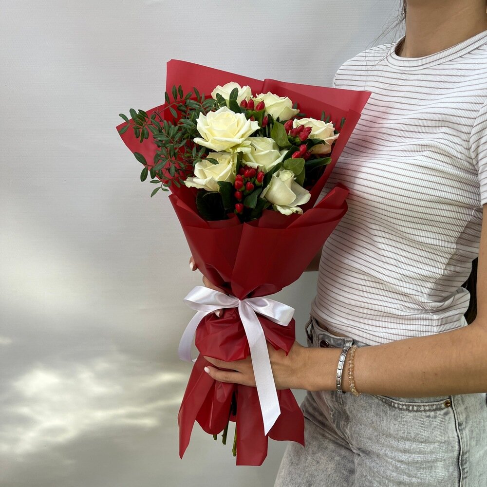 Авторский букет 27 - Страстный букет