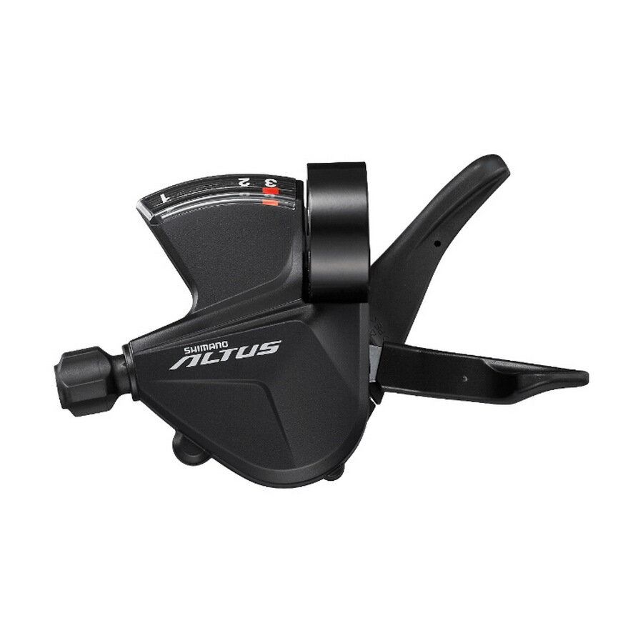 Манетка-триггер Shimano Altus M2010, 3 ск, хомут на руль, с индикатором