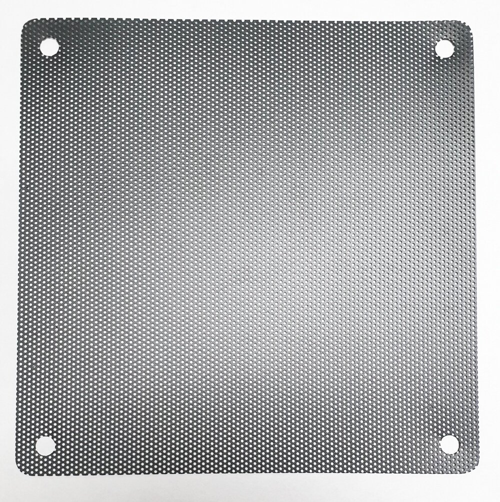 Пылевой фильтр Generic 120mm Пластик ПВХ для вентилятора ПК, толщина 0.45мм