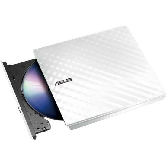 Внешний DVD-привод ASUS Karim Rashid Collection SDRW-08D2S-U LITE, белый
