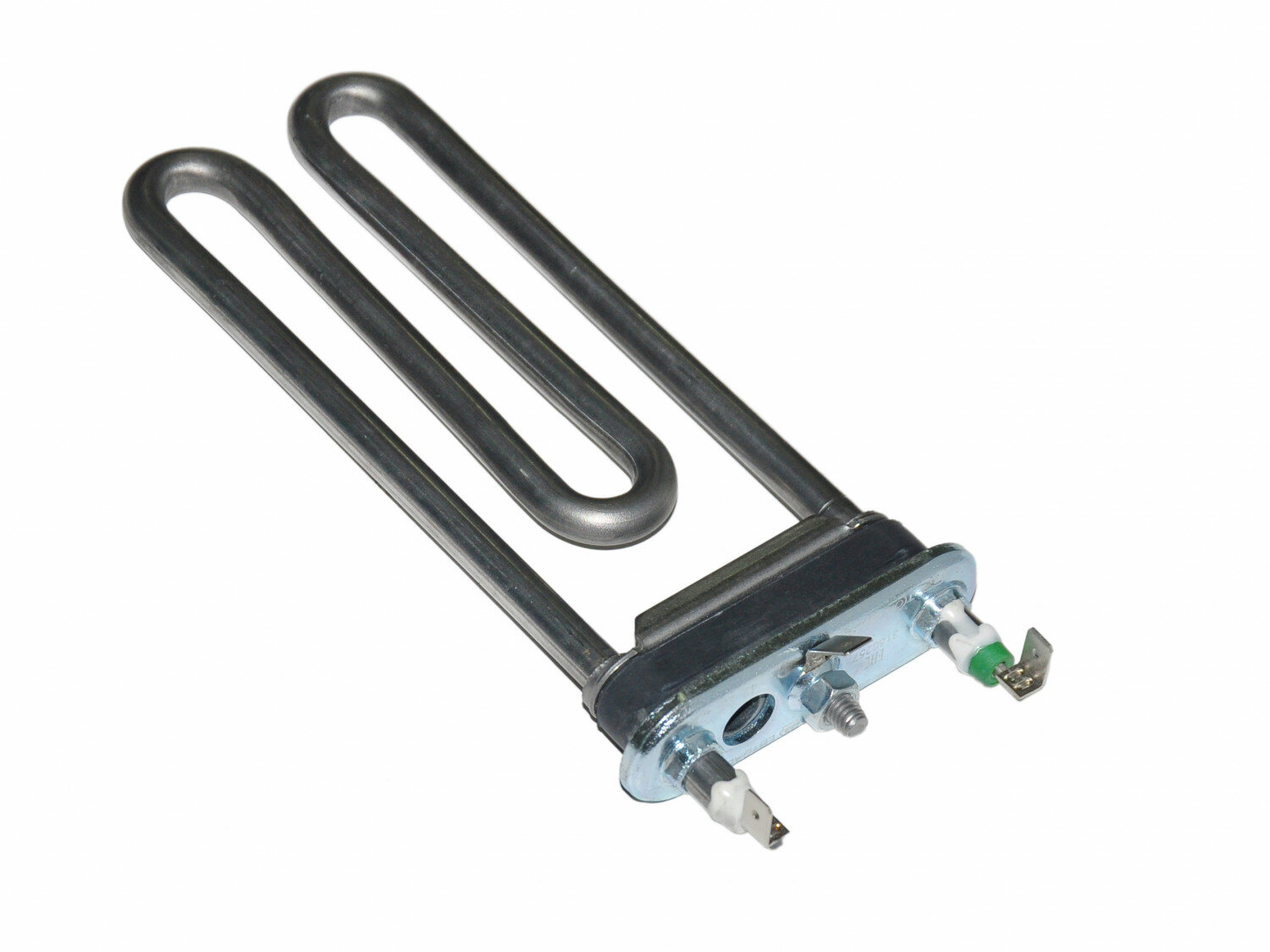 Тэн 1700W для стиральных машин Indesit, Ariston, Gorenje, Whirlpool, прямой L-165 мм, резинка ровная