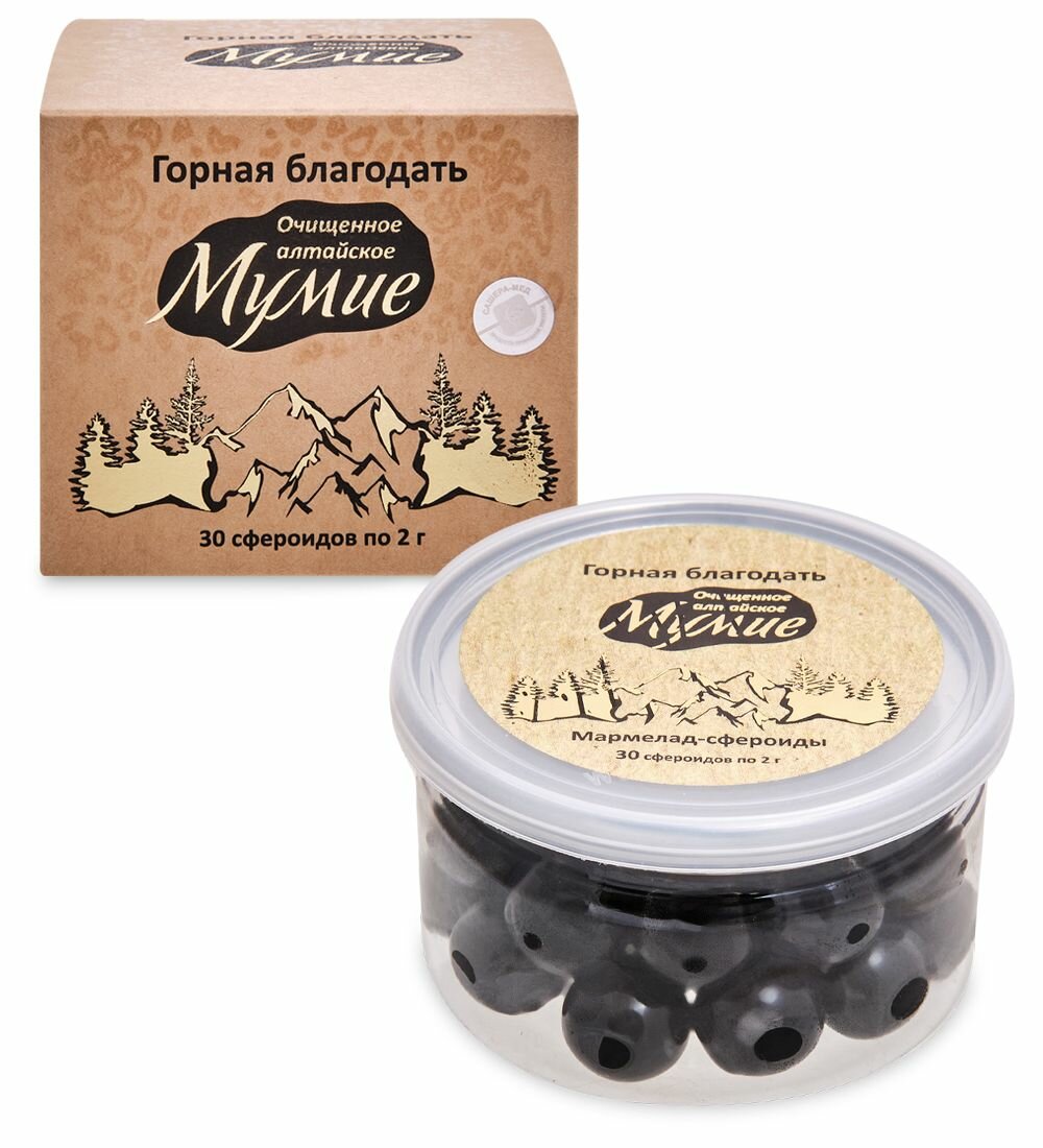 Мумиё мармелад сфероиды, 30*2г A2177859