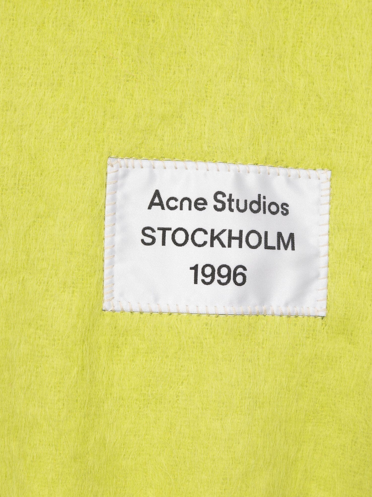 Шарф Acne Studios для женщин, зеленый — фото 1