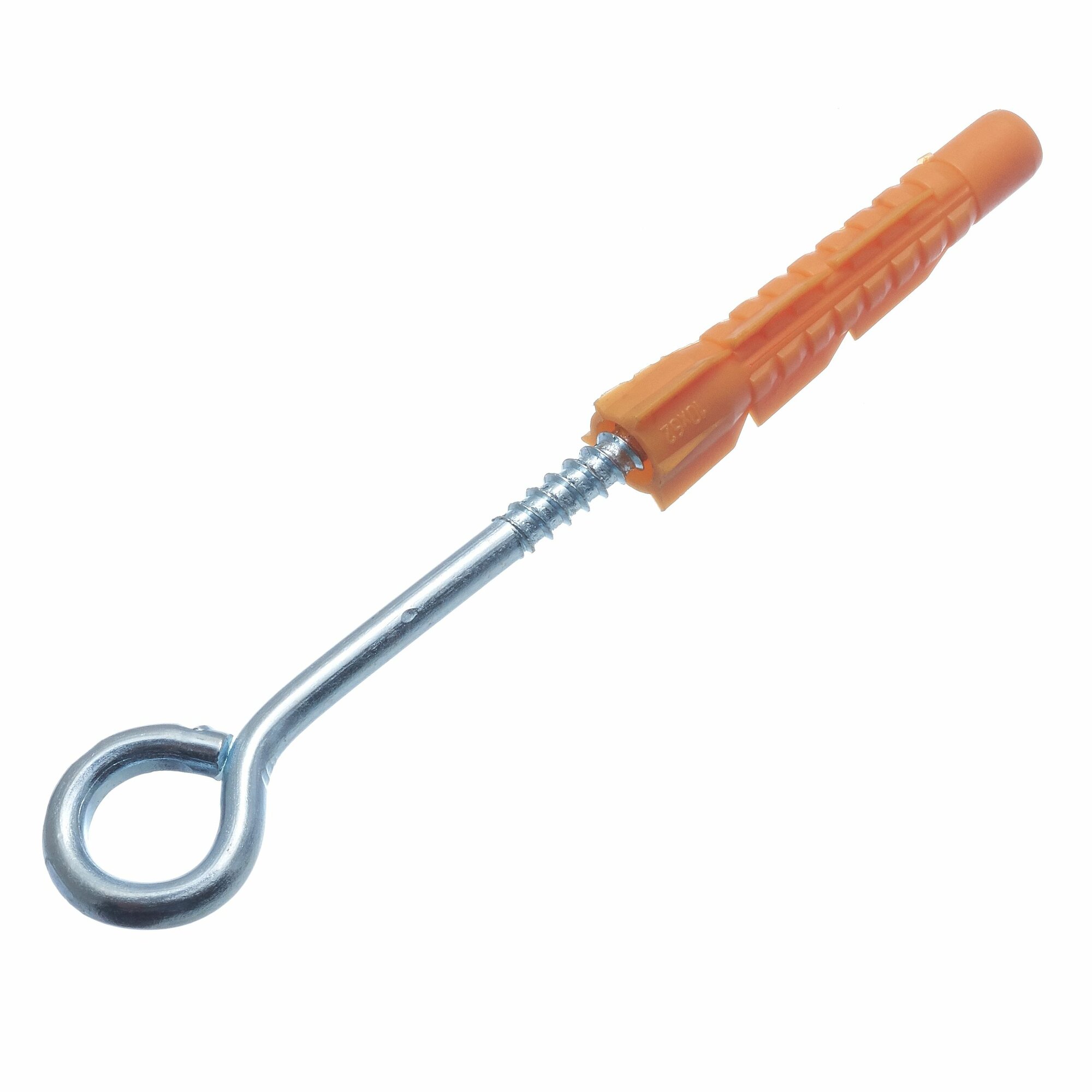 Шуруп-кольцо 4х50 мм с универсальным дюбелем 6х42, (уп. 2 шт.)