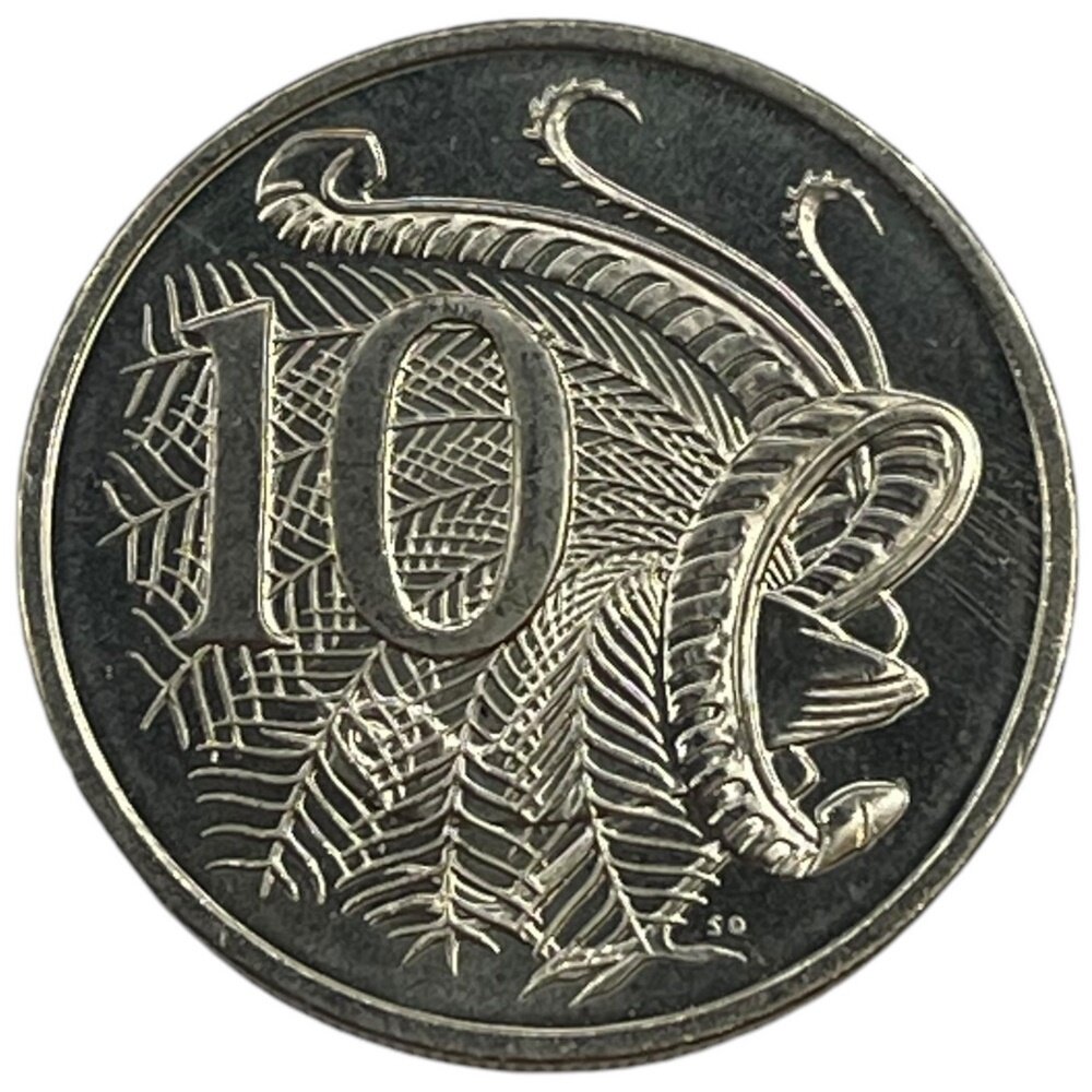 Австралия 10 центов 2016 г. (50 лет переходу на десятичную систему национальной валюты)