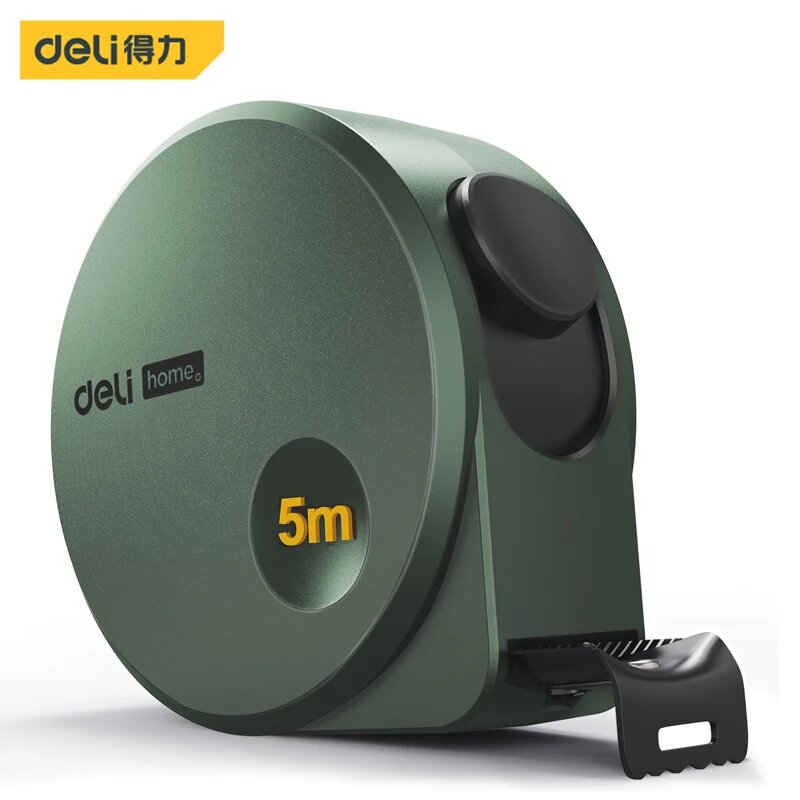 Рулетка Deli 5 м, цвет 5M-Green