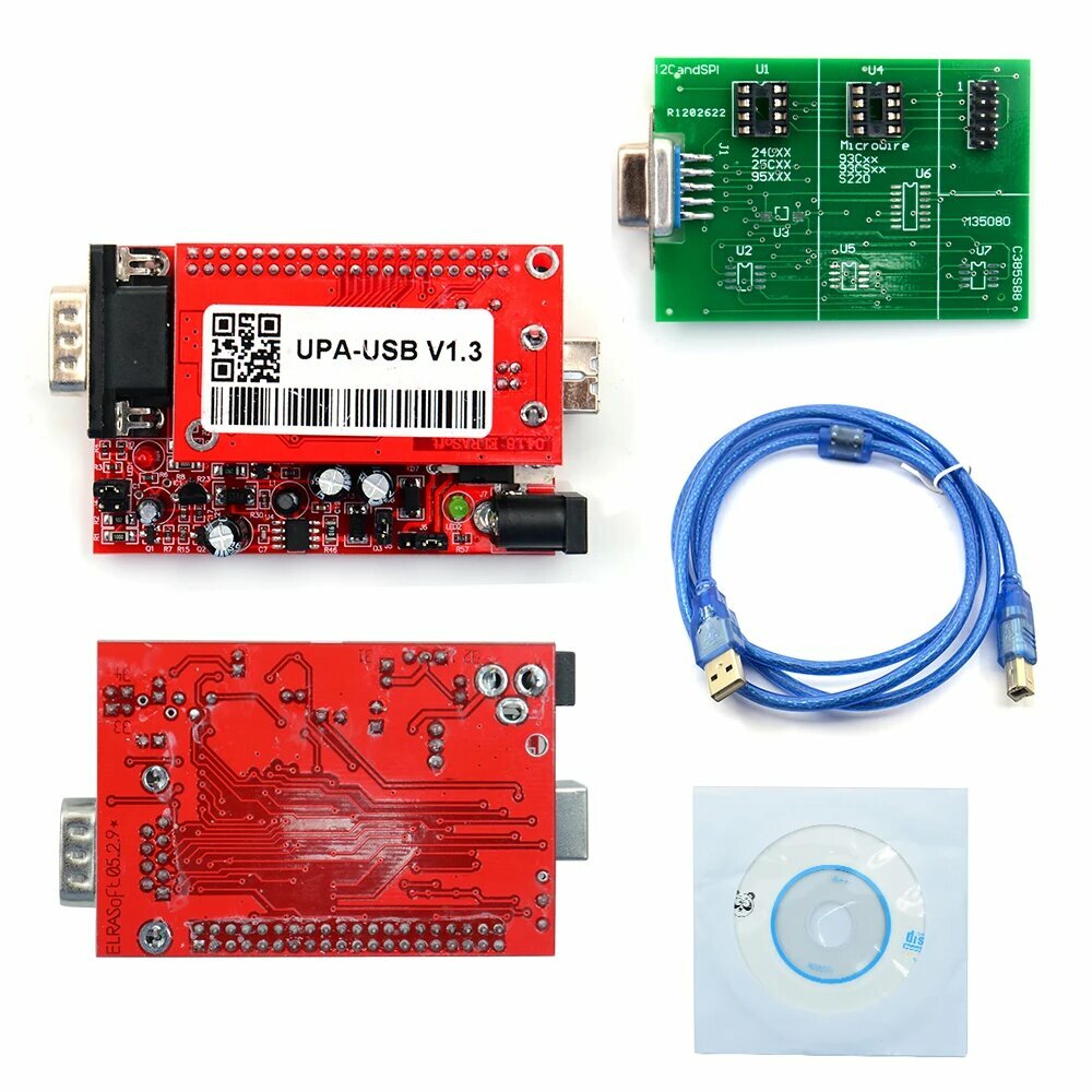 UPA USB V1.3 Программатор ECU, Цвет: UPA USB Main Unit