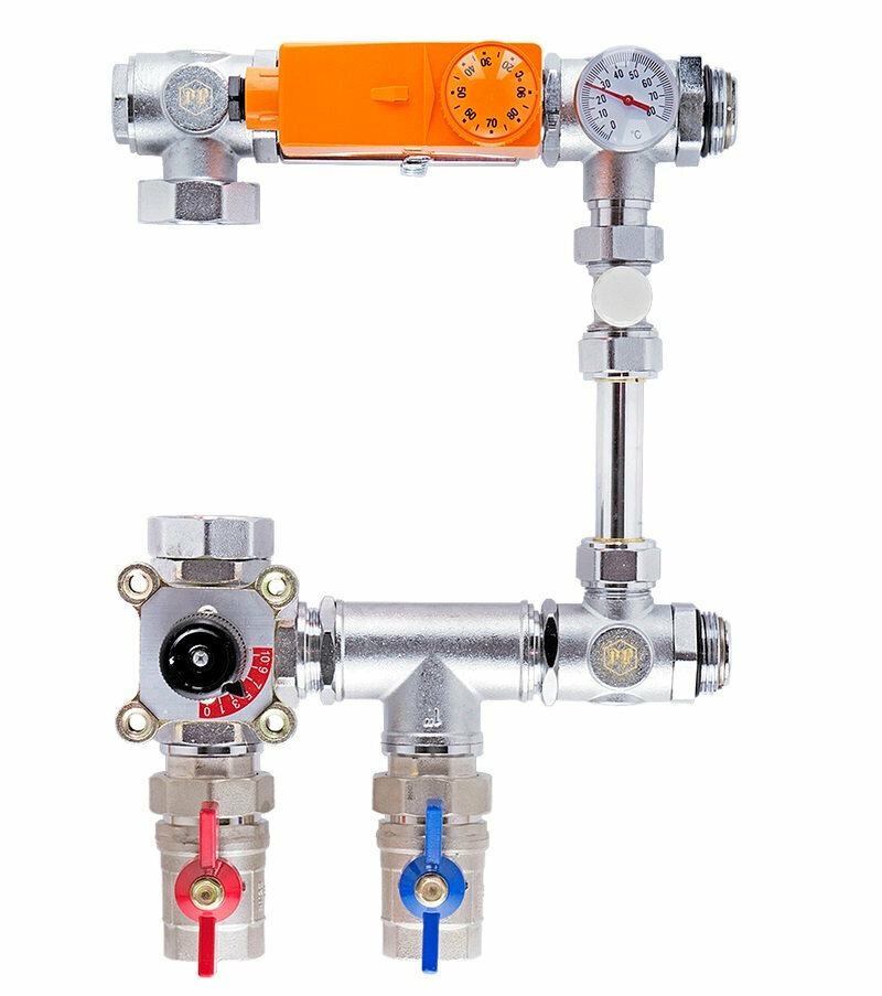 Насосно-смесительный узел с защитой от перегрева PROFACTOR PF MB 842