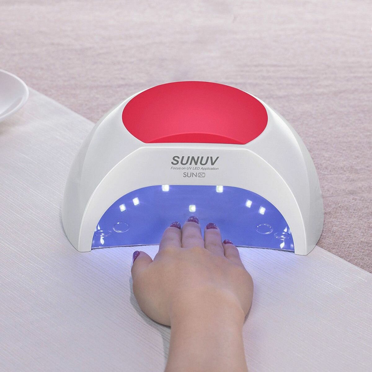 Лампа-сушка для ногтей SUNUV SUN2c с кварцевыми диодами