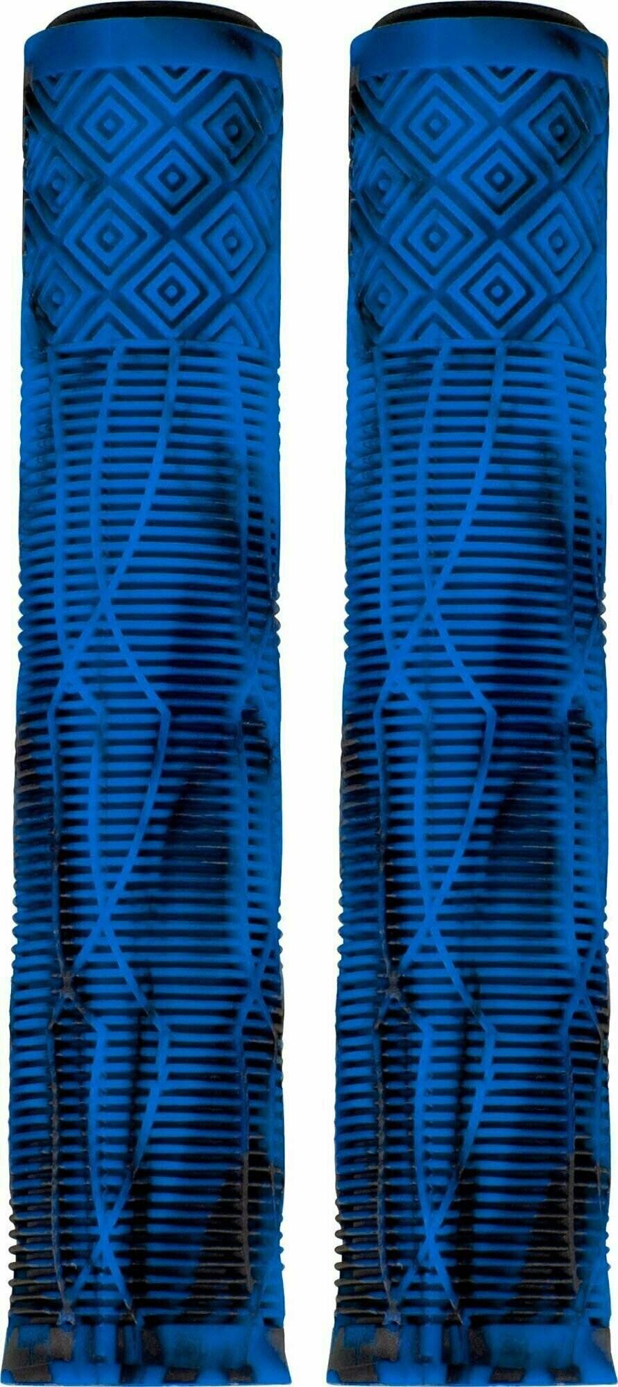 Грипсы TRIX, для BMX, резиновые, 166мм, противоскользящие, двухцветная комбинация, черно-синий