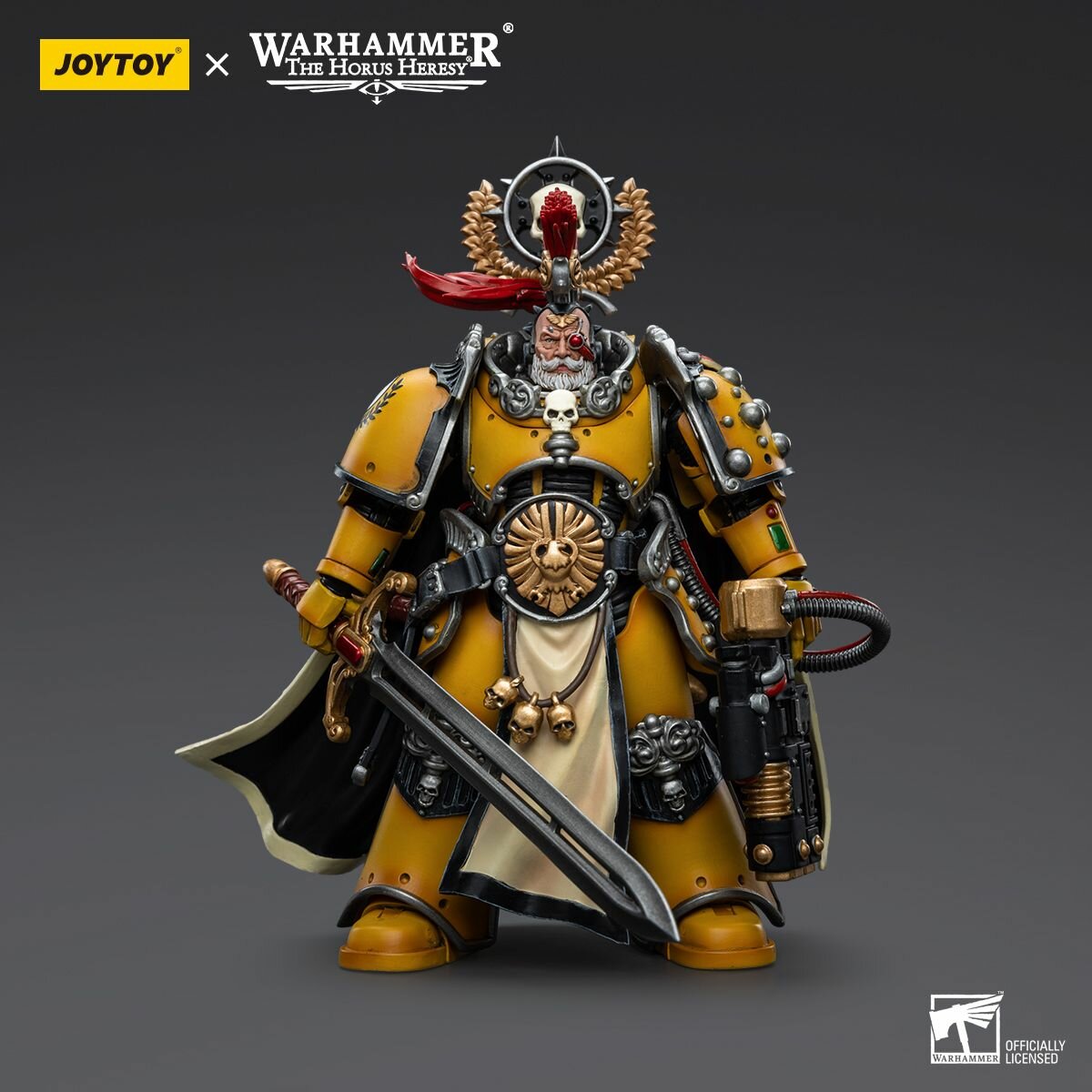 JOYTOY JT9138 Вархаммер Ересь Хоруса 1: 18 Претор Легиона Имперских Кулаков с силовым мечом