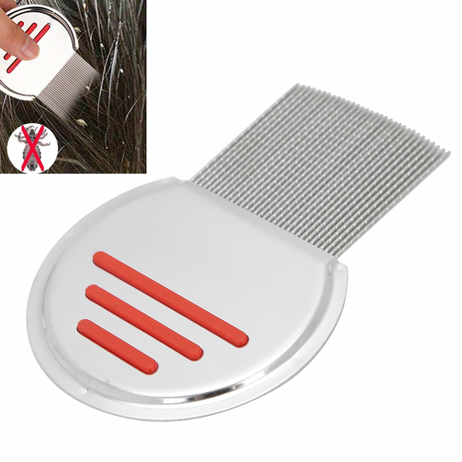 Гребень для вшей из нержавеющей стали