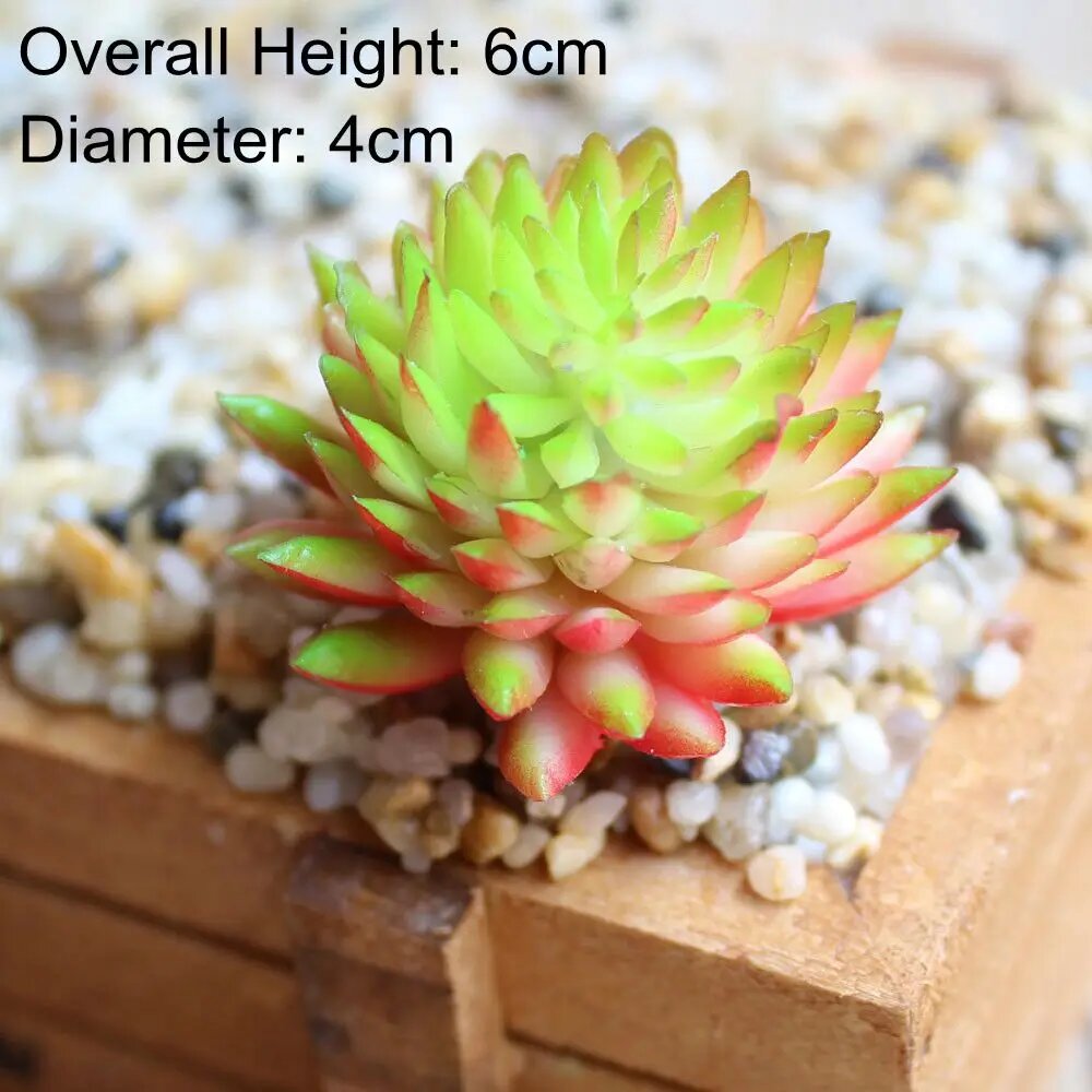 Искусственные суккуленты Wusmart BONSAI