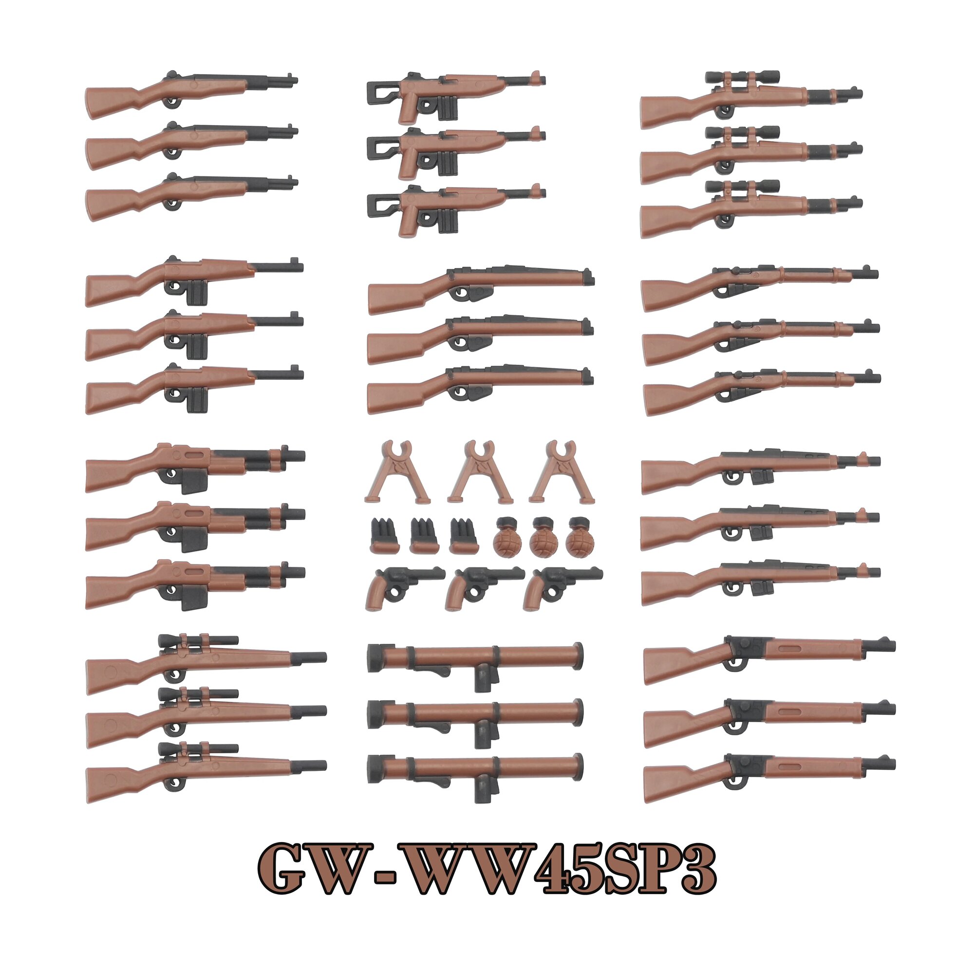 Военные фигурки солдата Playmobil, Коричневый, GW-WW45SP3