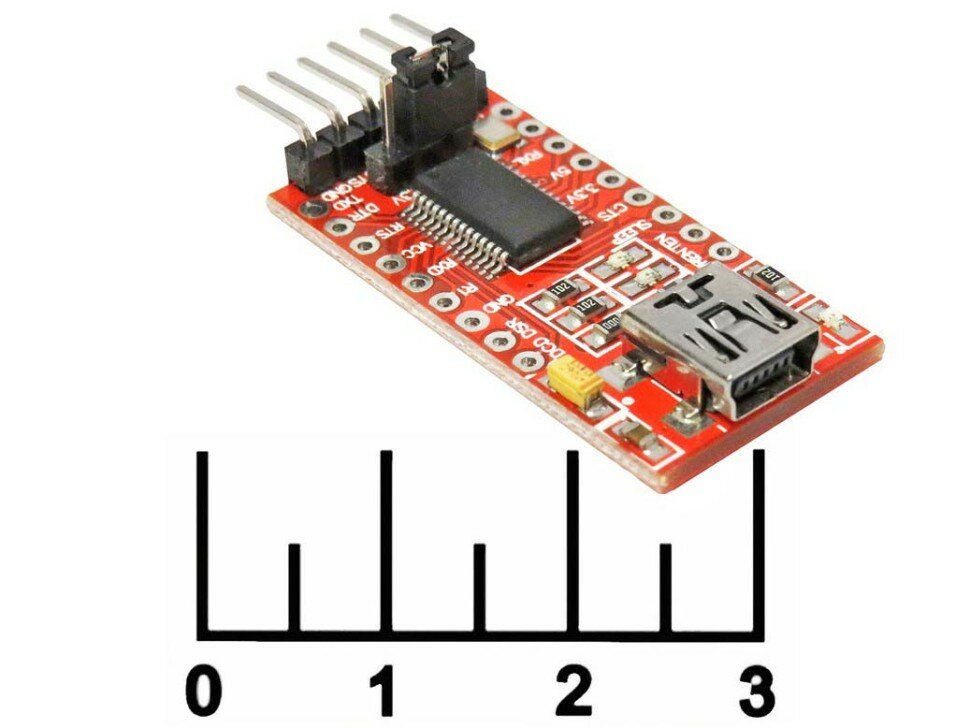 Преобразователь USB-RS-232 (FT232RL) HW-417/YP-05