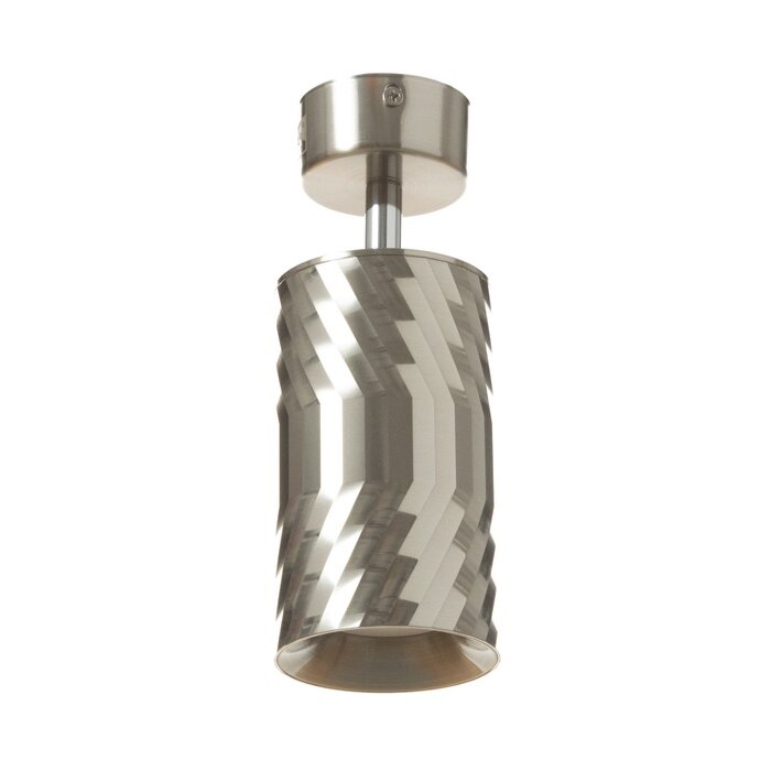 Спот Алисер GU10 серебро 7.5×7.5×20 см