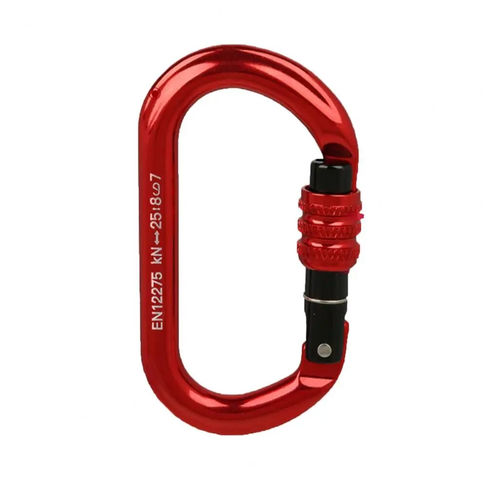 XINDA алюминиевый карабин для скалолазания Красный, Красный