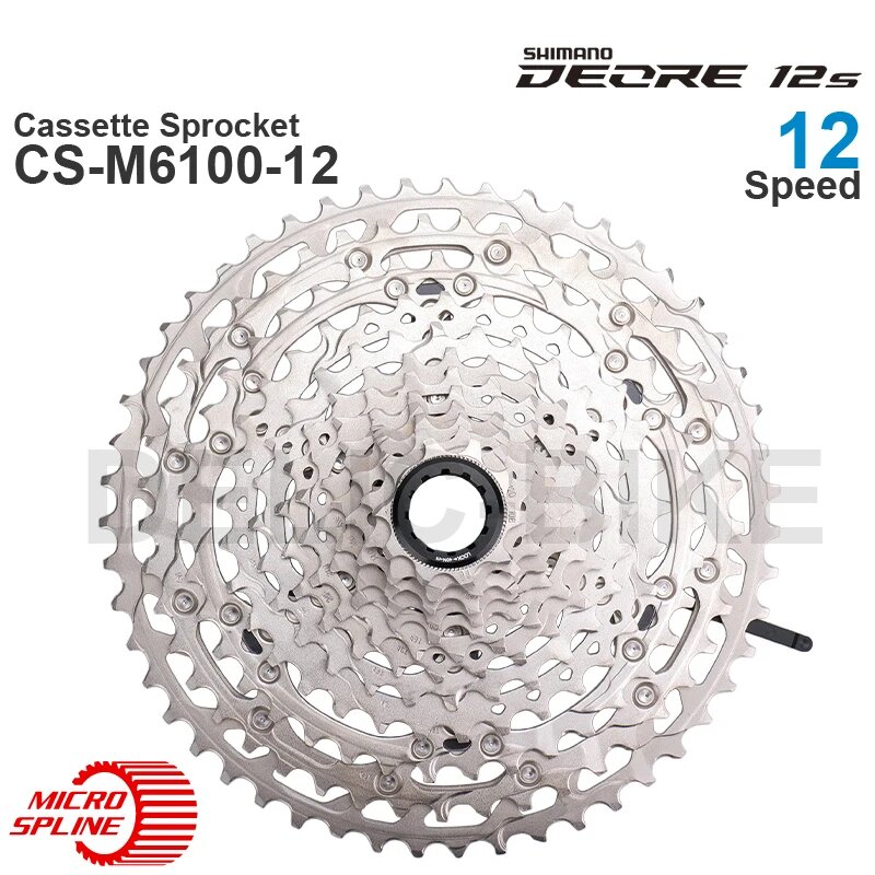 Кассета Shimano Deore M6100 12-скоростная 11-51T сталь