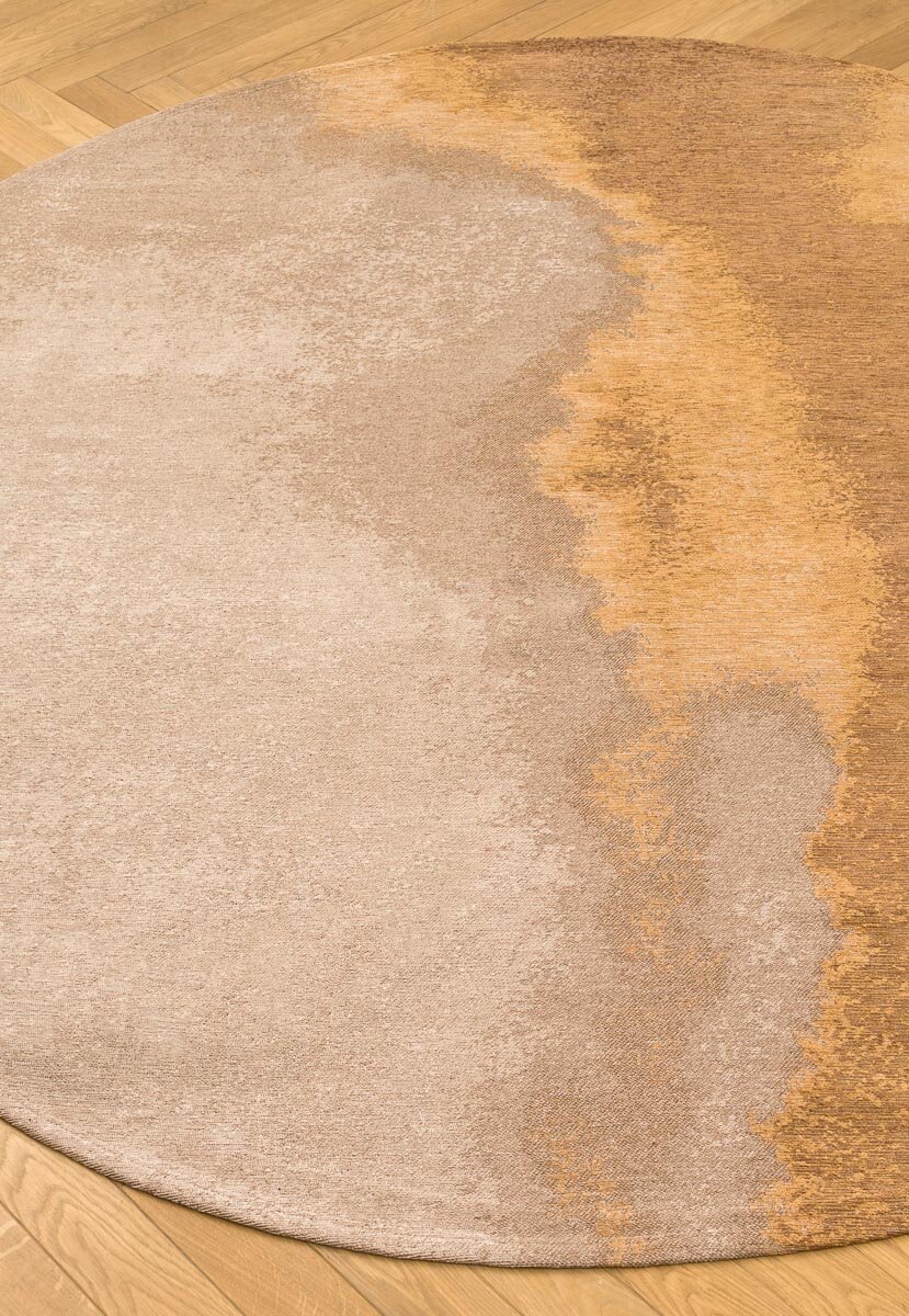 Бельгийский ковер безворсовый 140*140 см Reflection LR5223-L254 круг